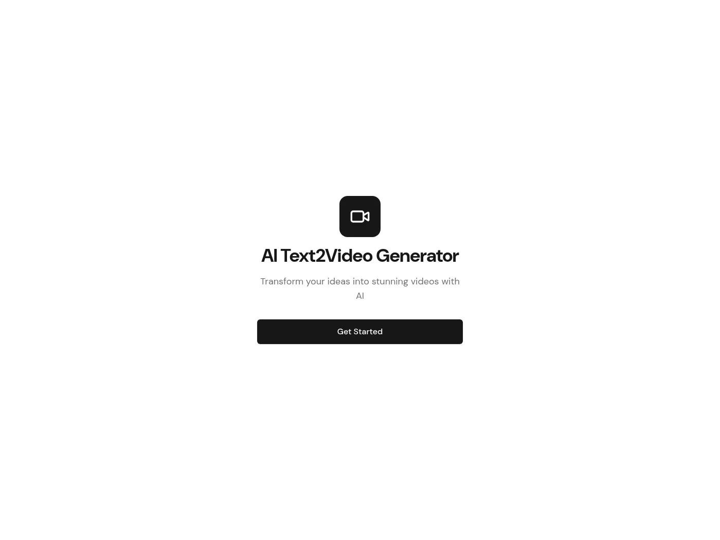 AI Text2Video Generator