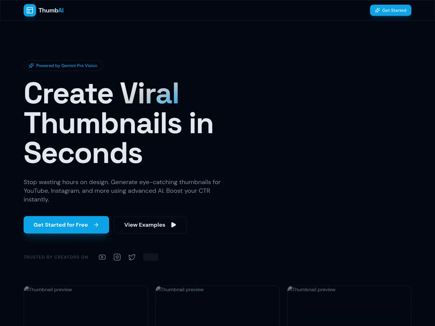 AI Thumbnail Maker