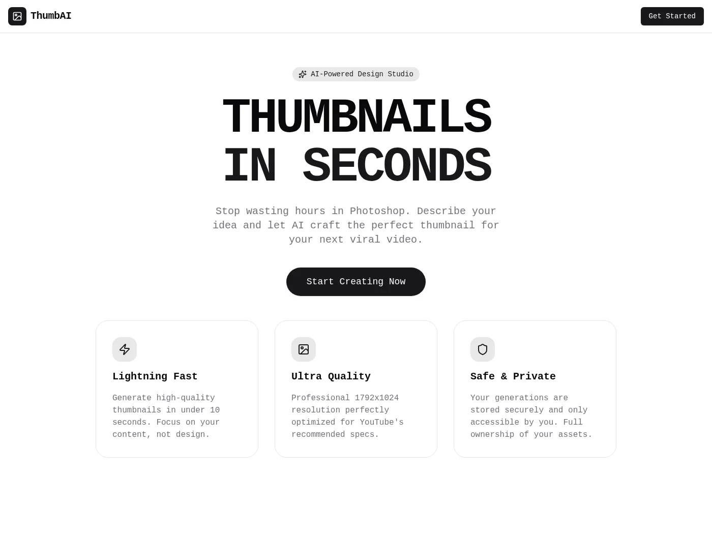 AI Thumbnail Maker