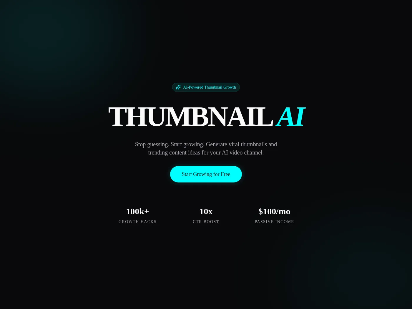 AI Video Thumbnailer
