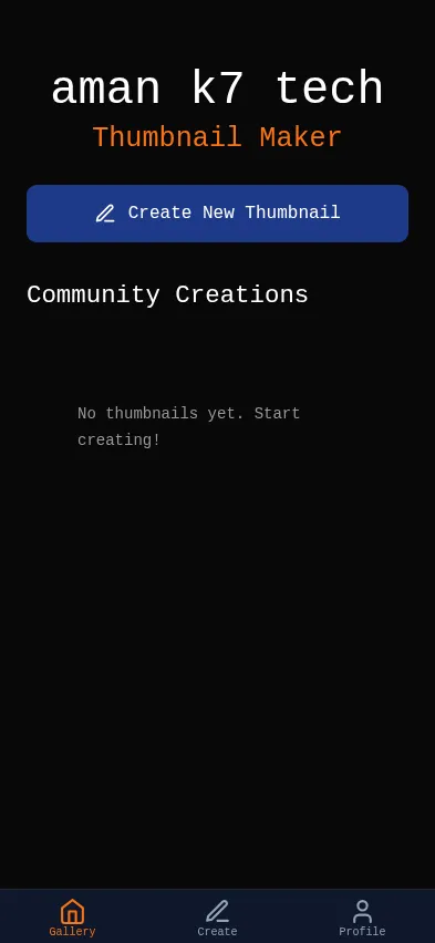 Thumbnail Maker AI