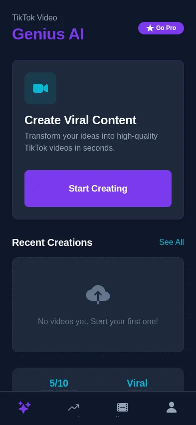 TikTok Video Genius