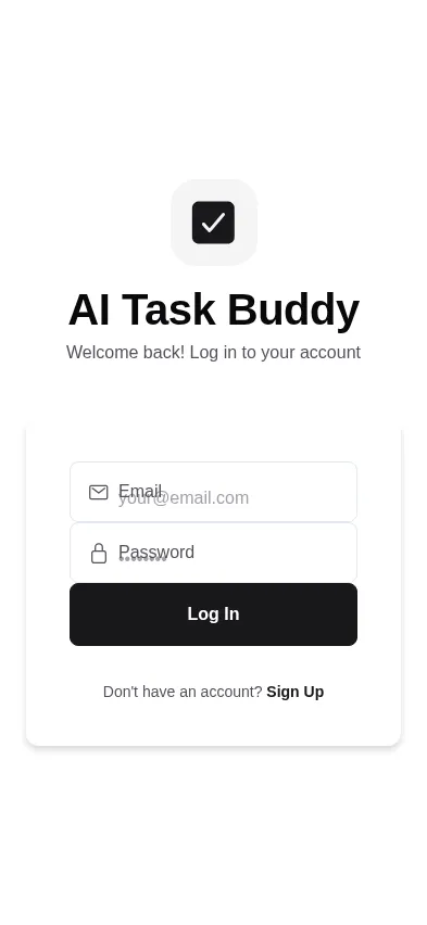 AI Task Buddy