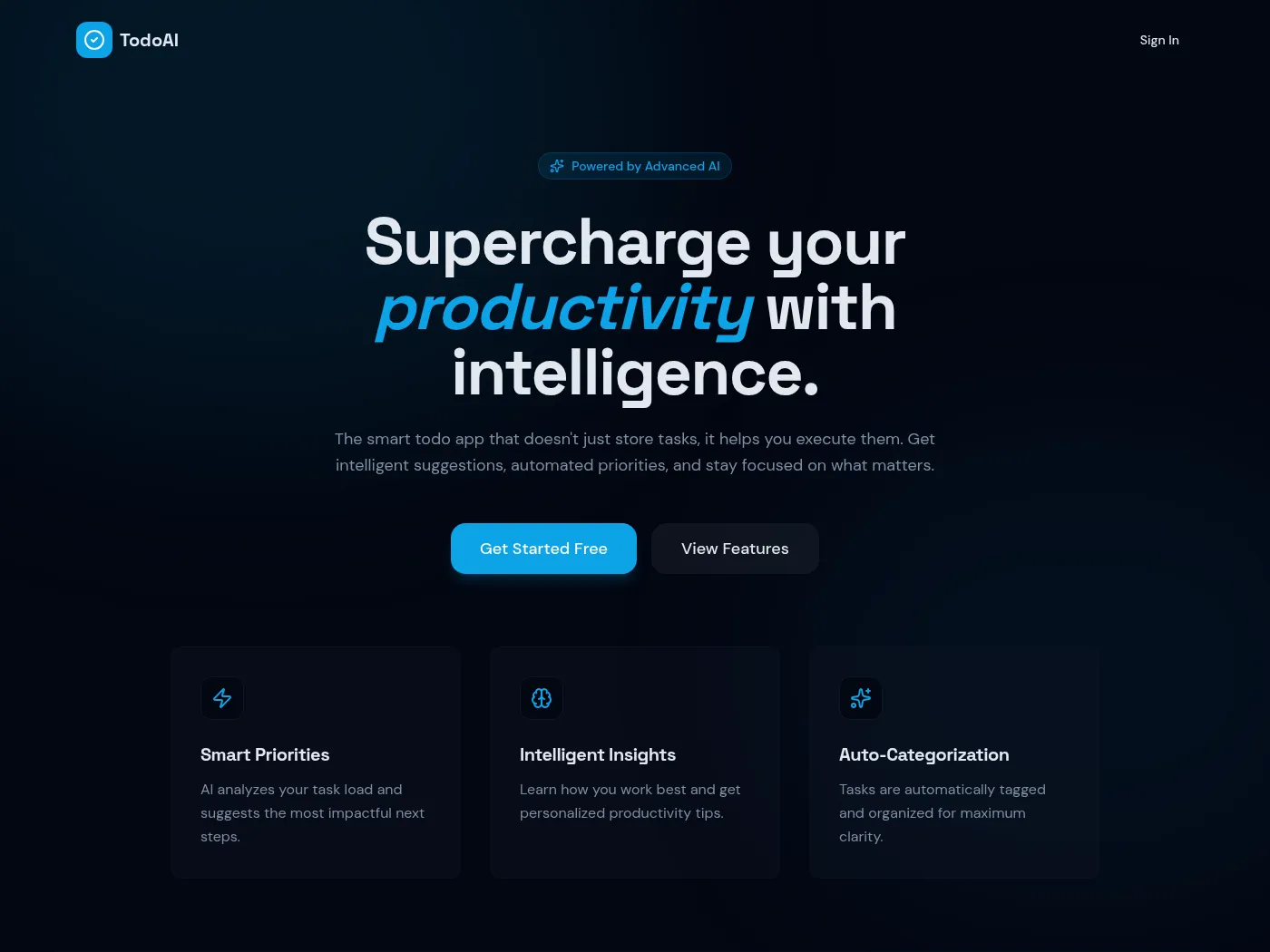AI To-Do App