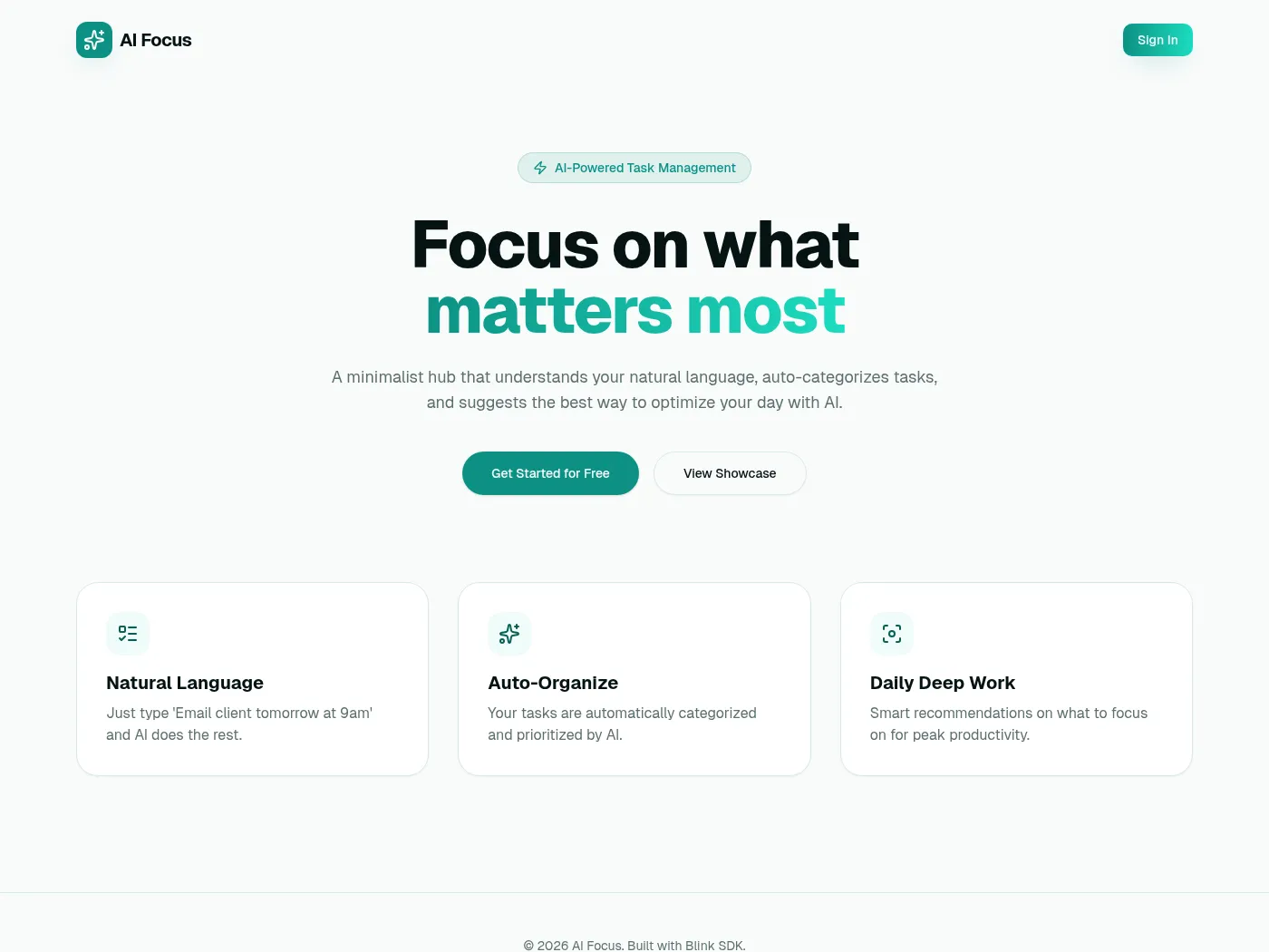 AI To-Do App