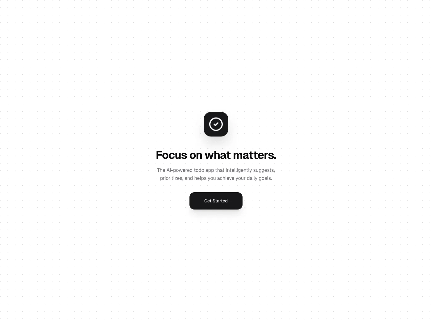 AI To-Do App
