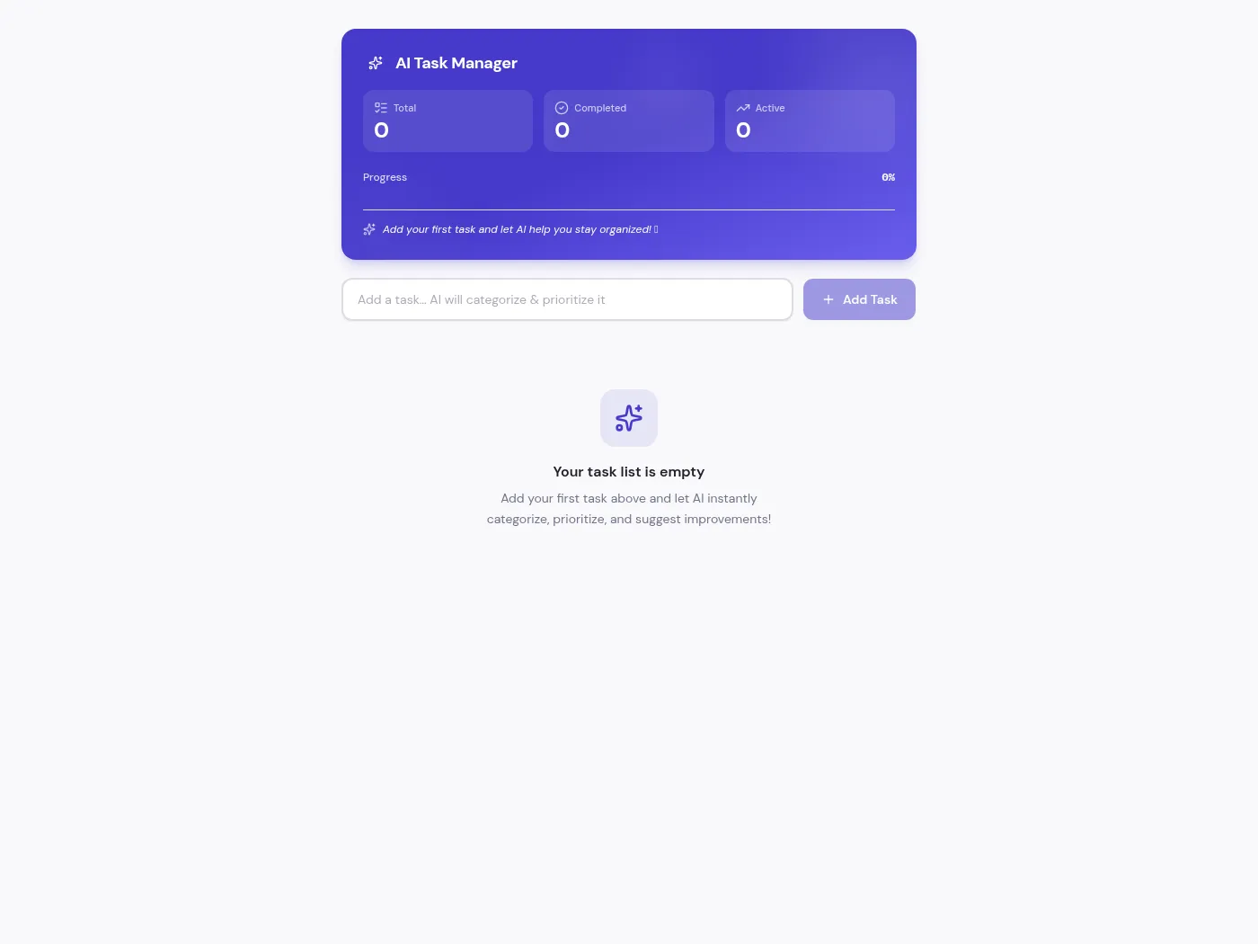 AI To-Do App