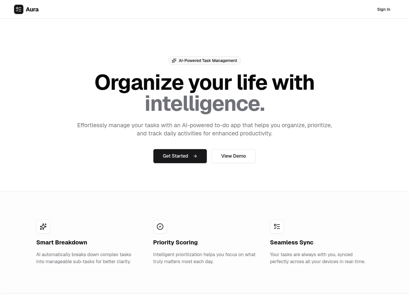 AI To-Do App