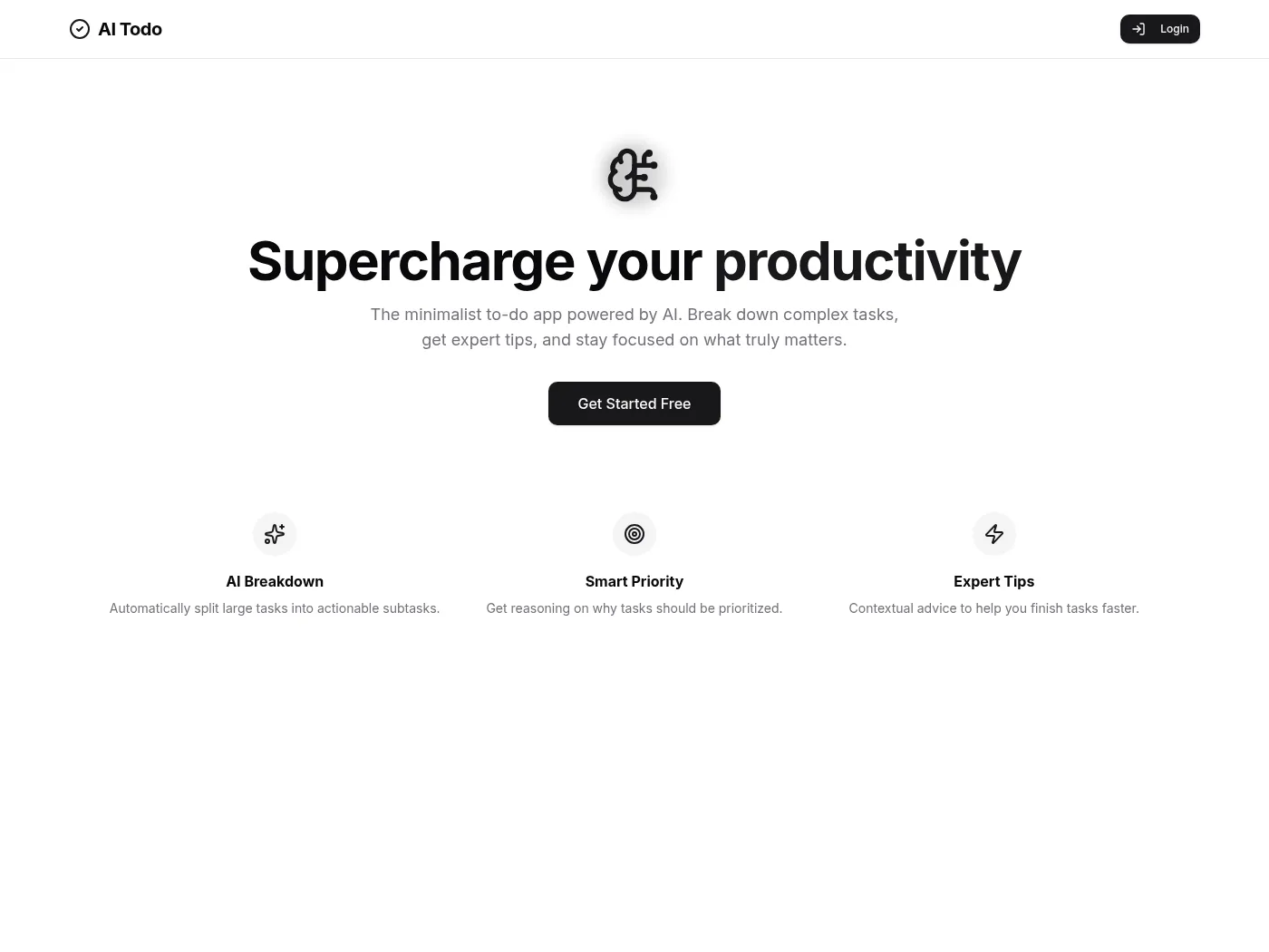 AI To-Do App