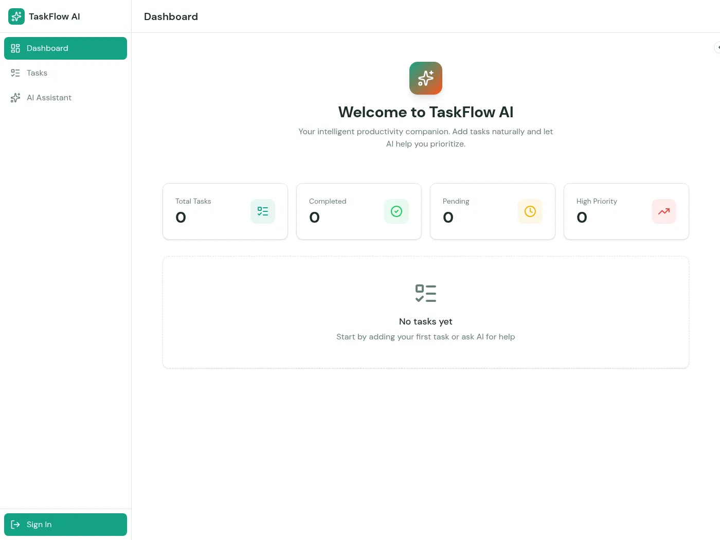 AI To-Do App