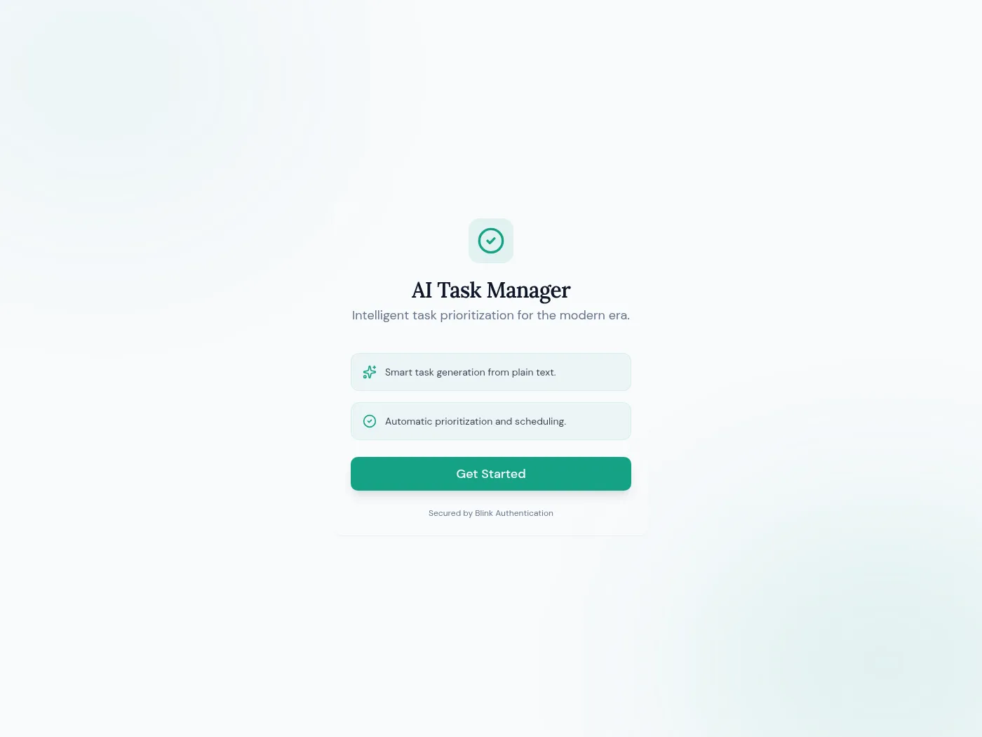 AI To-Do App
