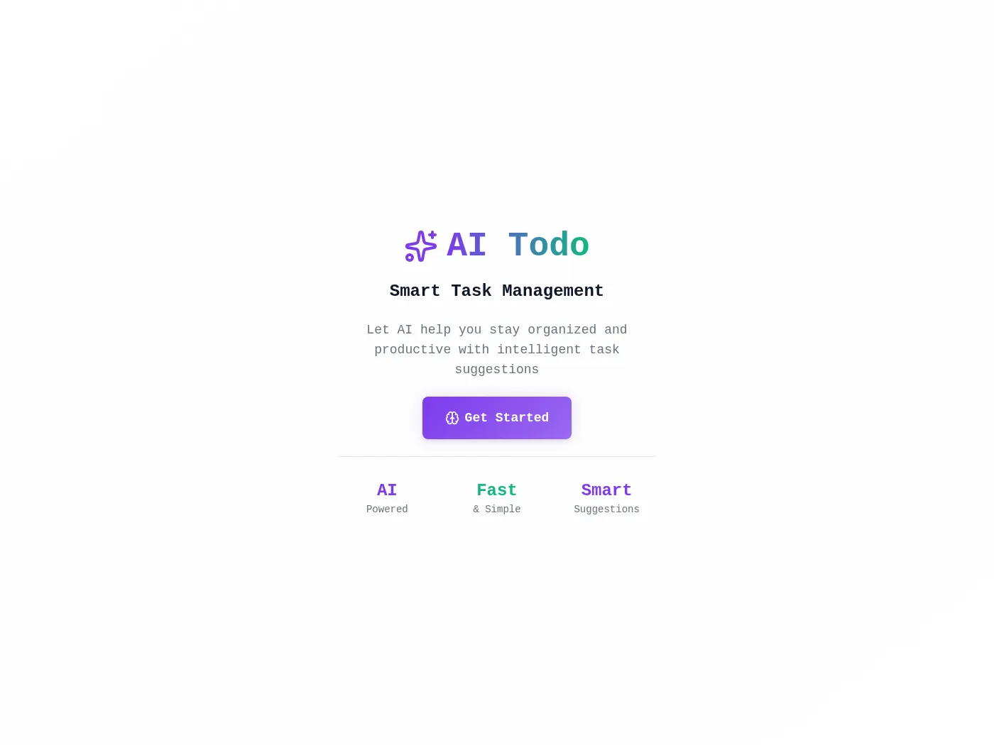 AI To-Do Assistant