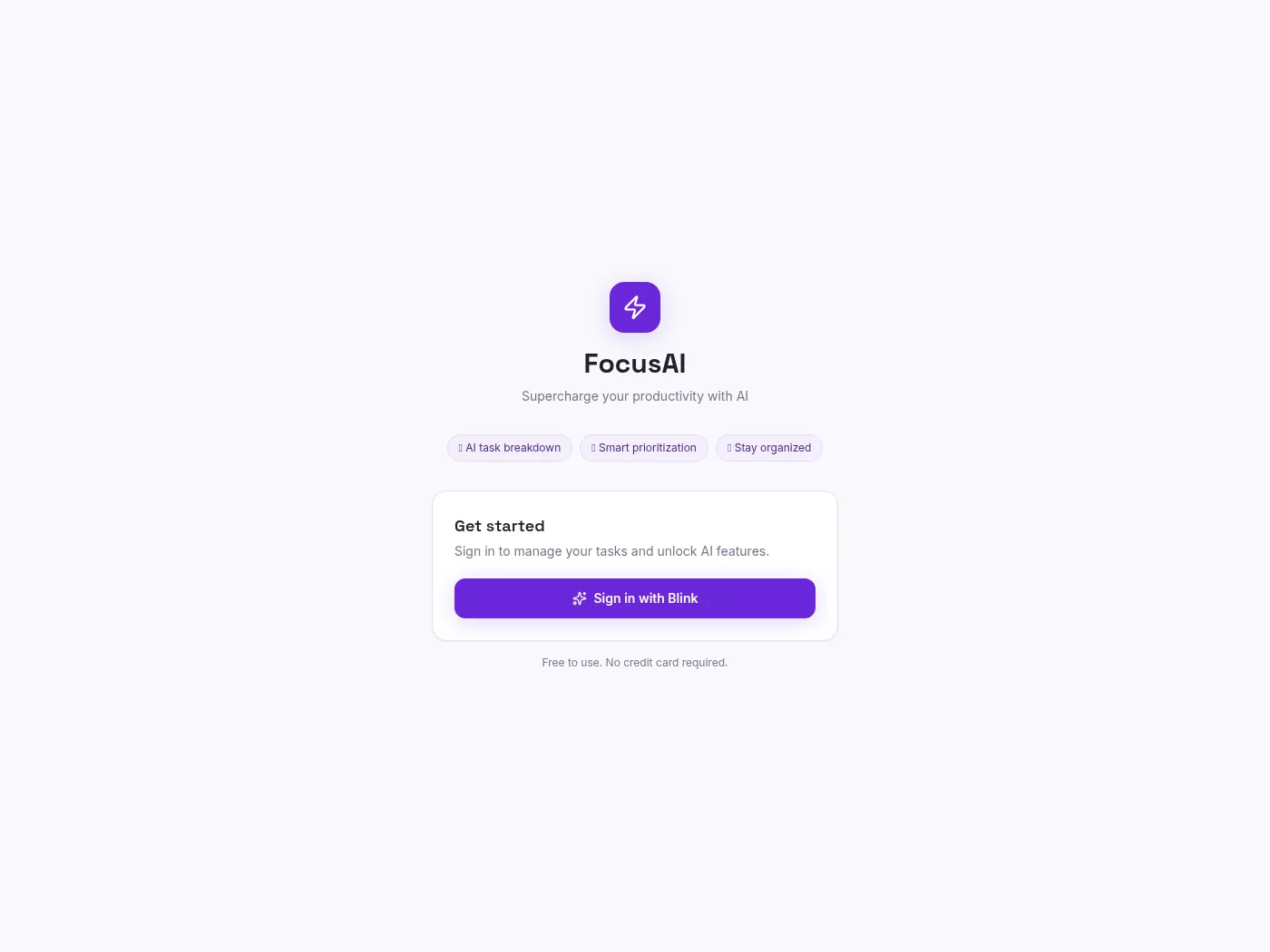 AI To-Do App