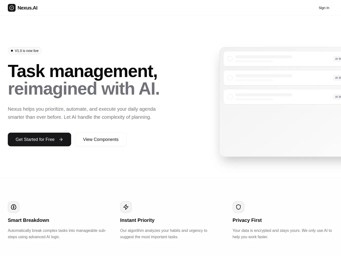 AI To-Do App