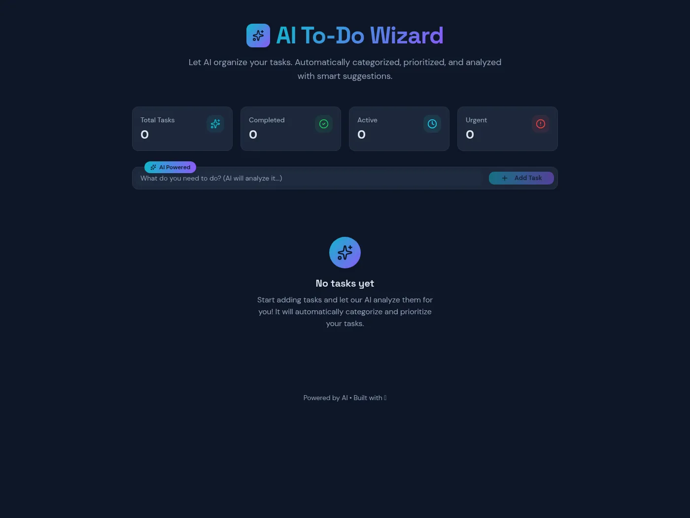 AI To-Do Wizard