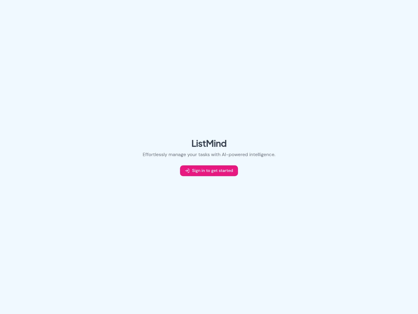 AI To-Do List Generator