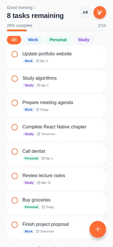 Smart Tasker