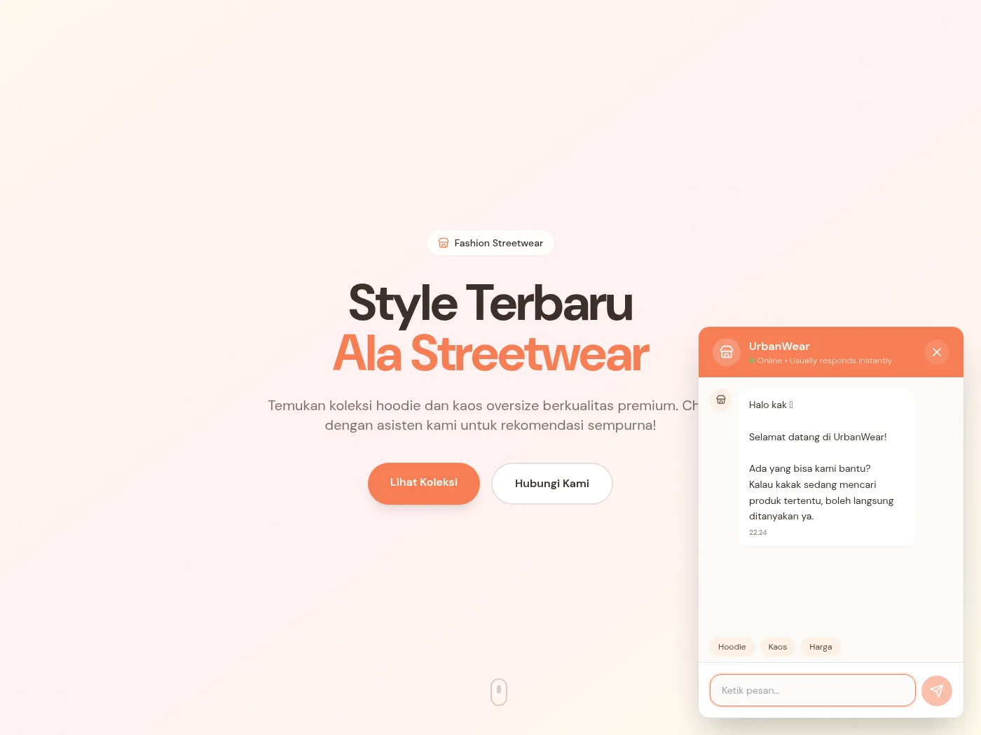 AI Toko Online Assistant