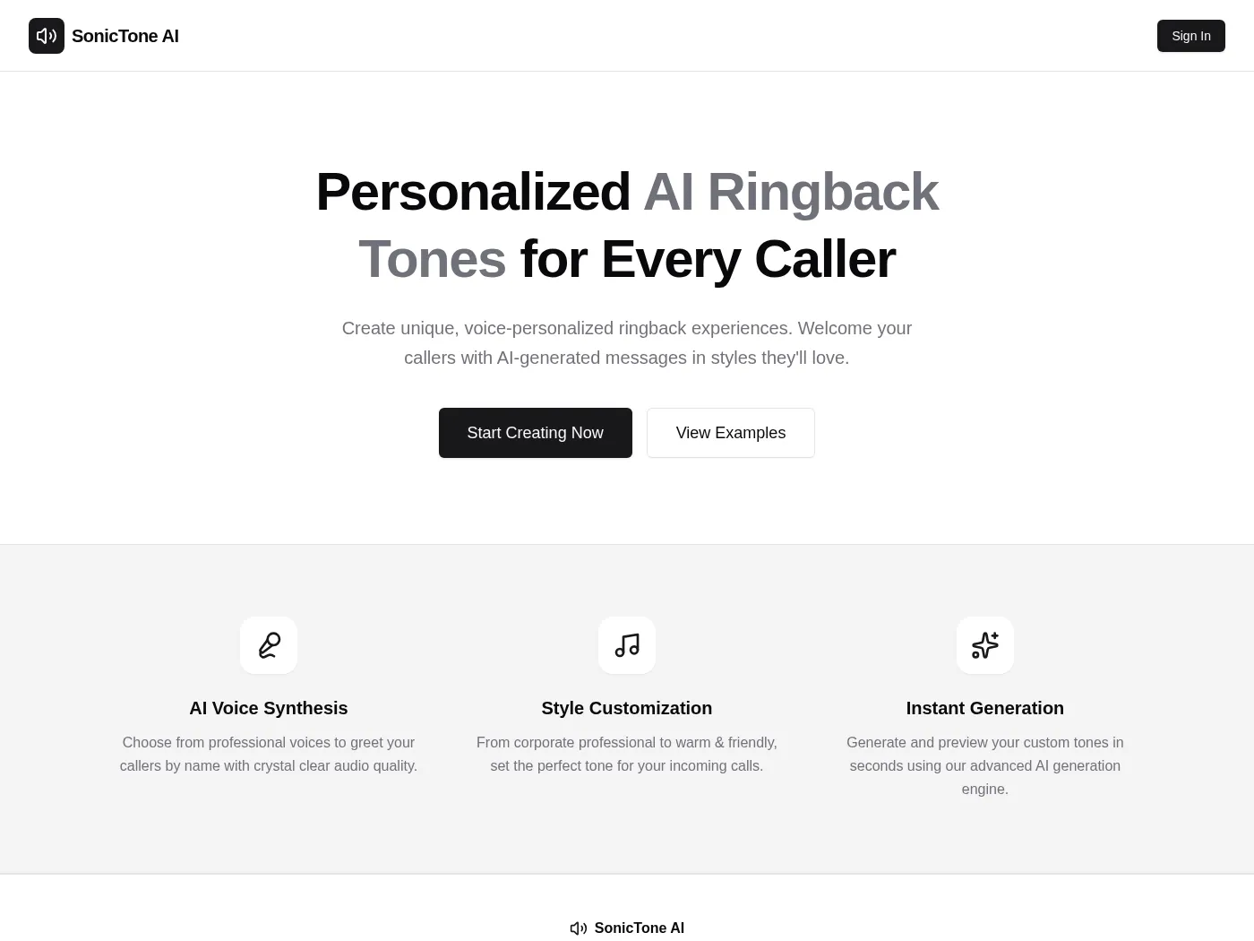 AI Ringtone Creator