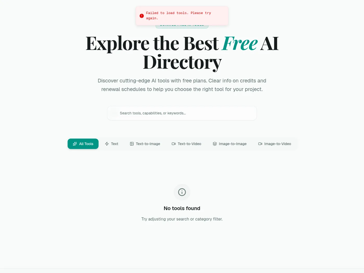 AI Free Tools Directory
