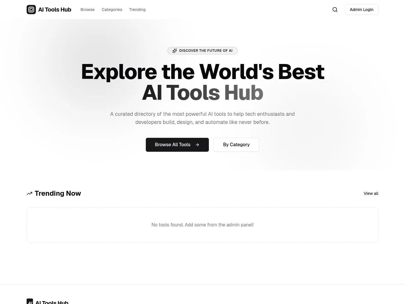 AI Tools Hub