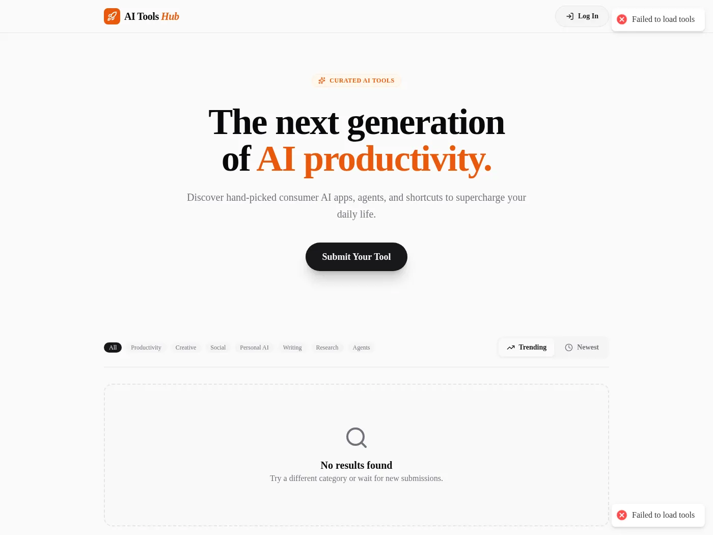 AI Tools Discovery Hub