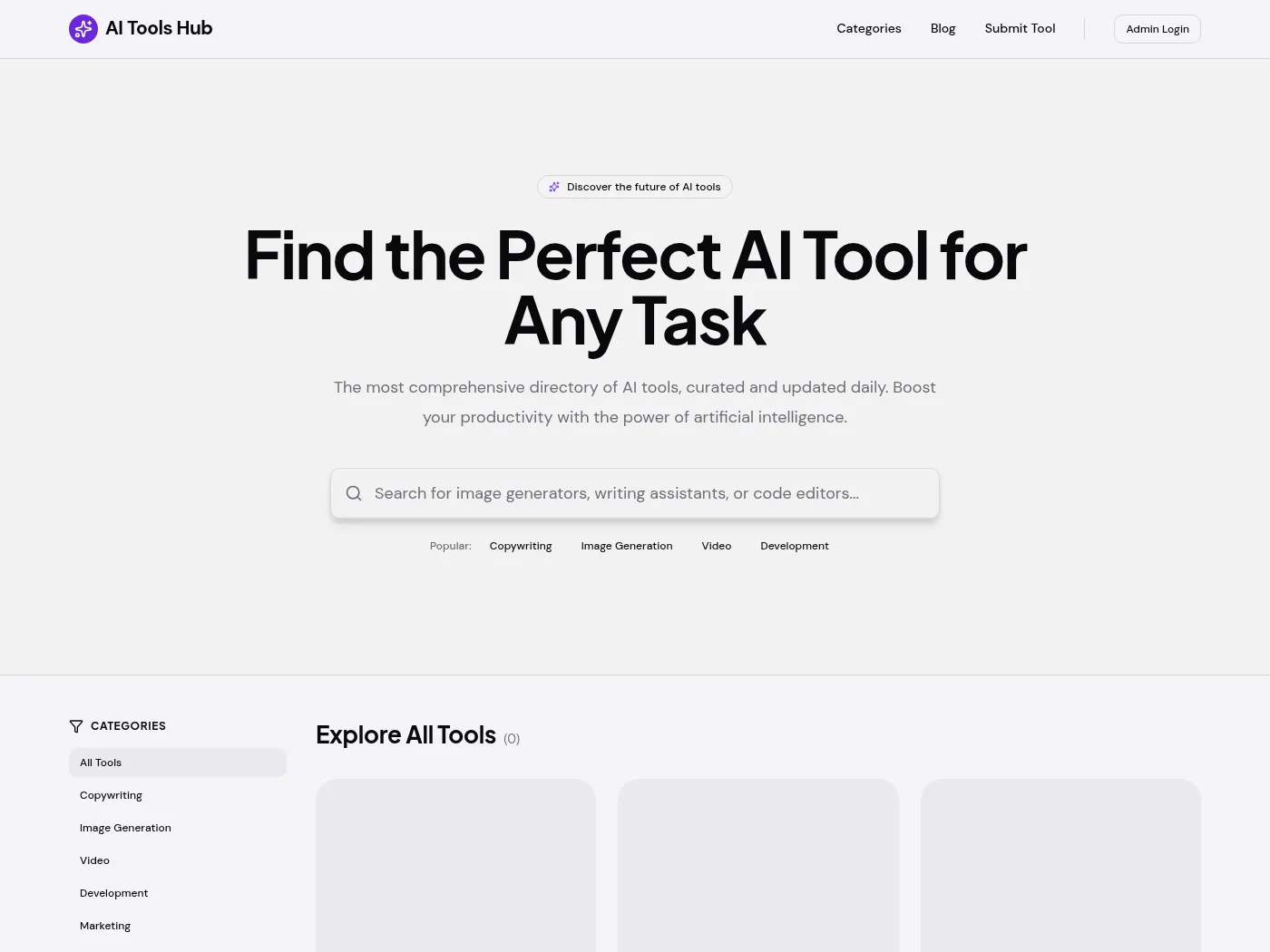 AI Tools Hub