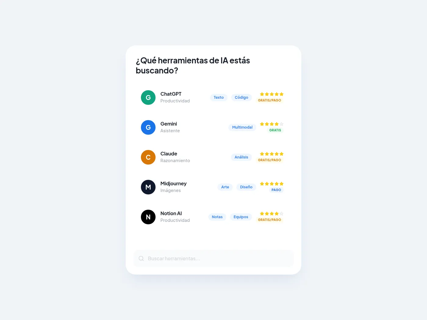 AI Tools Showcase