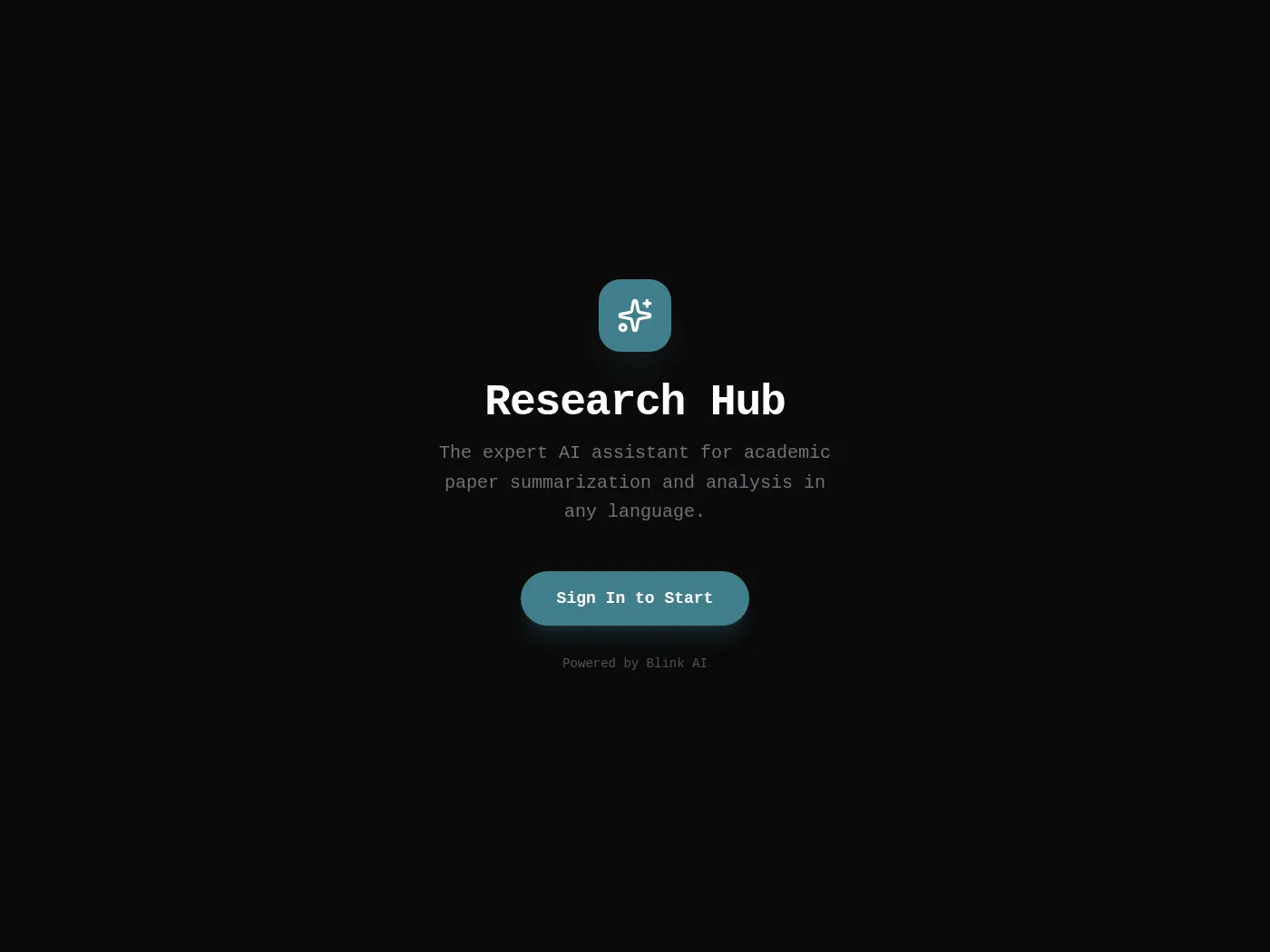 AI Research Summarizer Hub