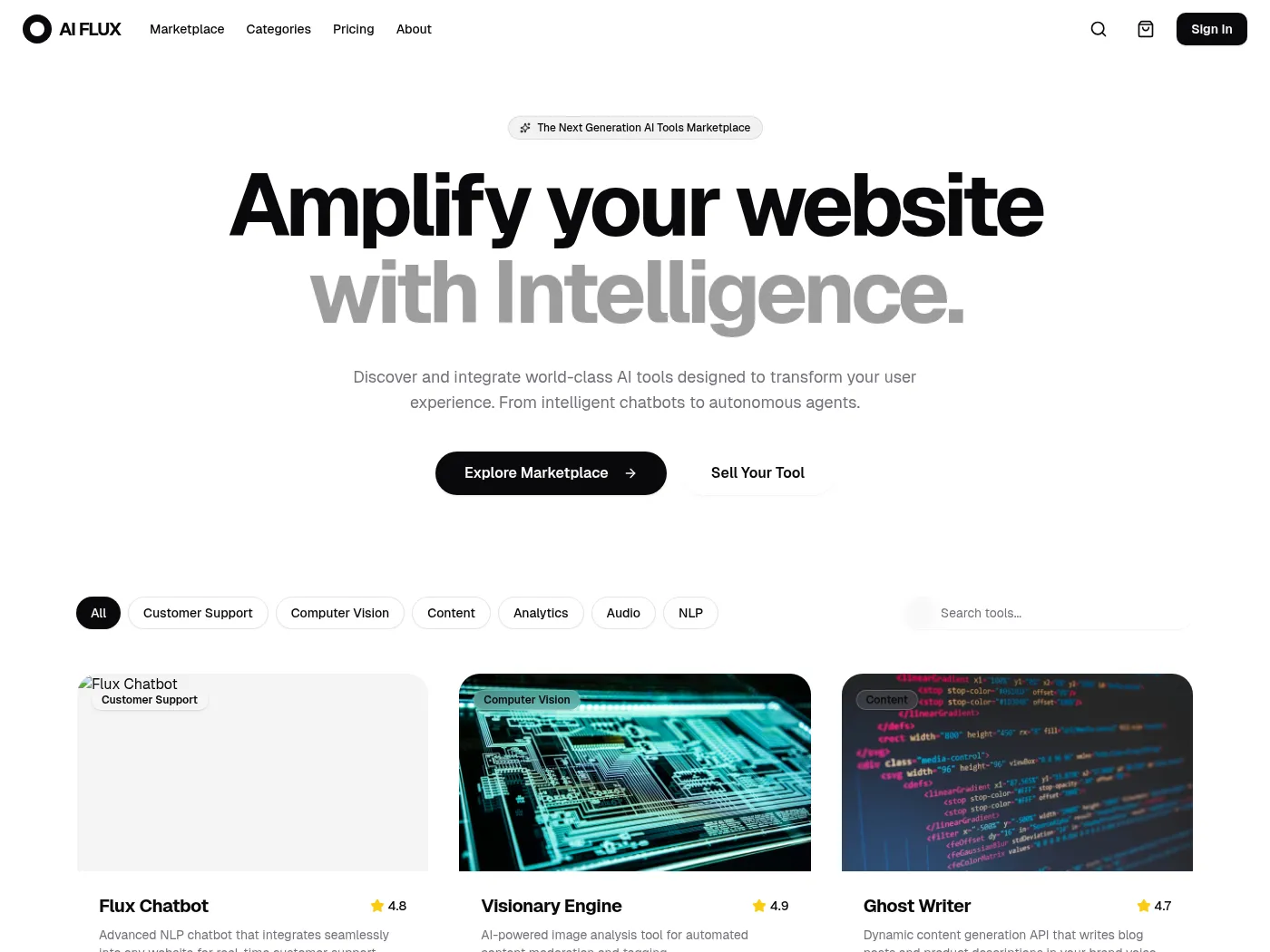 AI Tools Marketplace