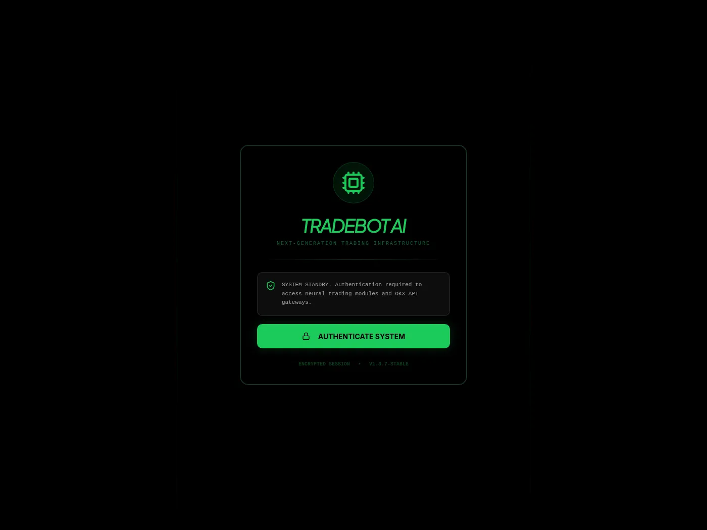 TradeBot AI Dashboard