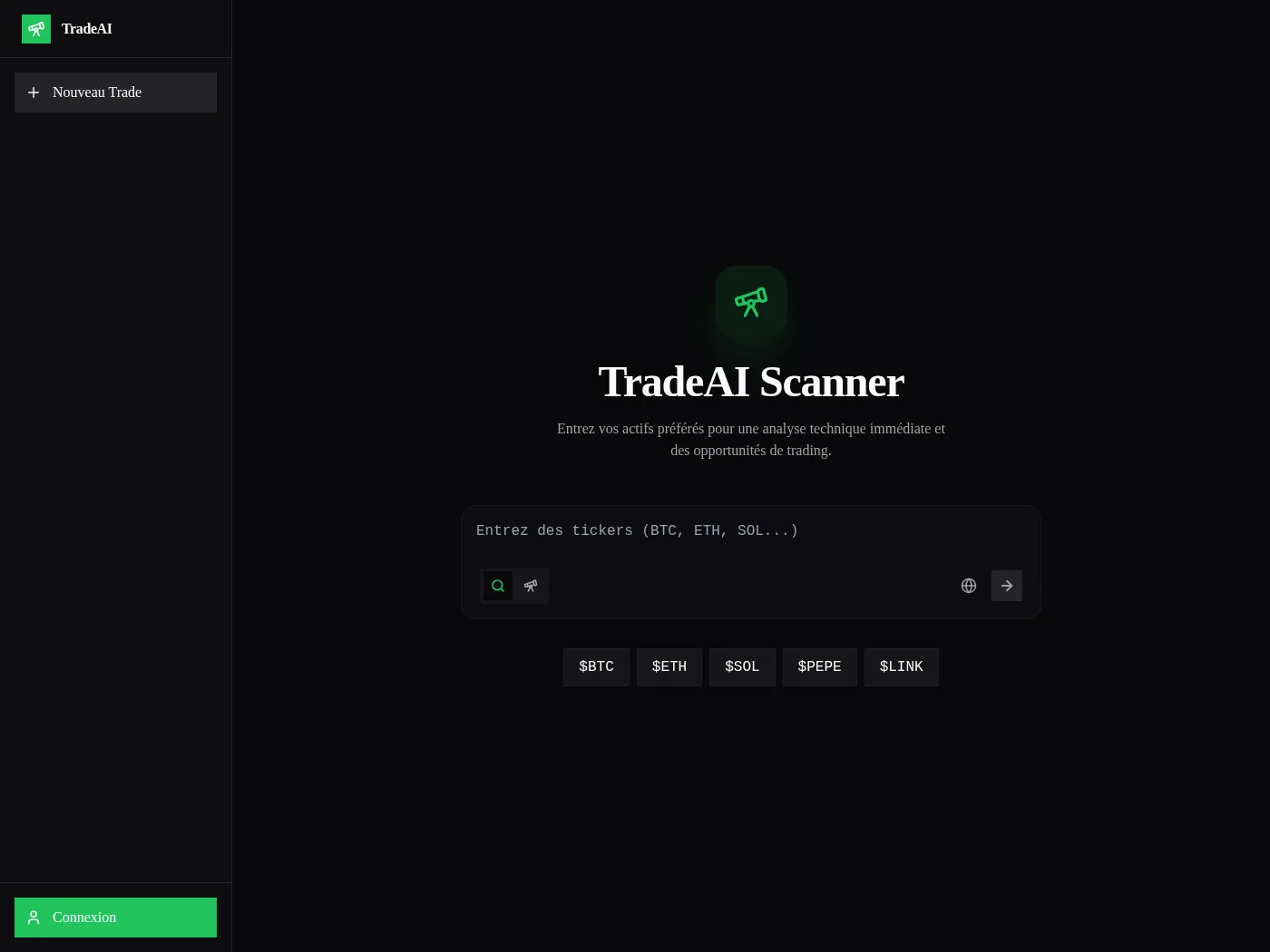 TradeAI Short-Term Finder