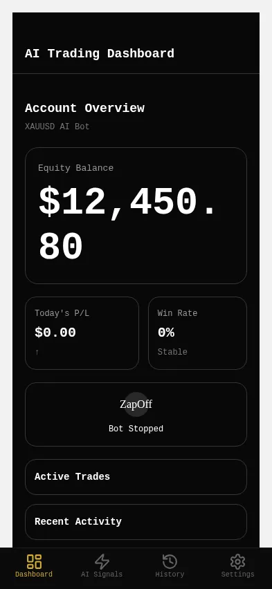 AI Trading Bot iOS