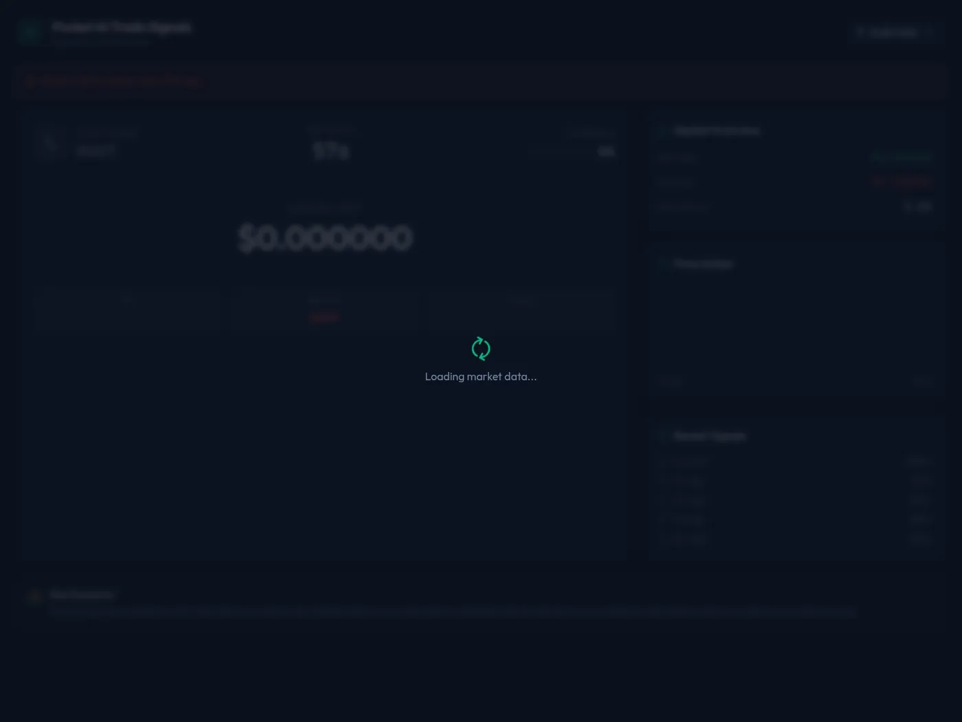 Pocket AI Trade Signals