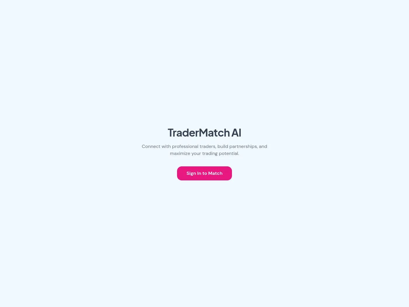 TraderMatch AI