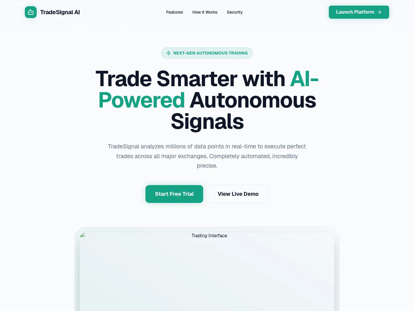 TradeSignal AI Bot