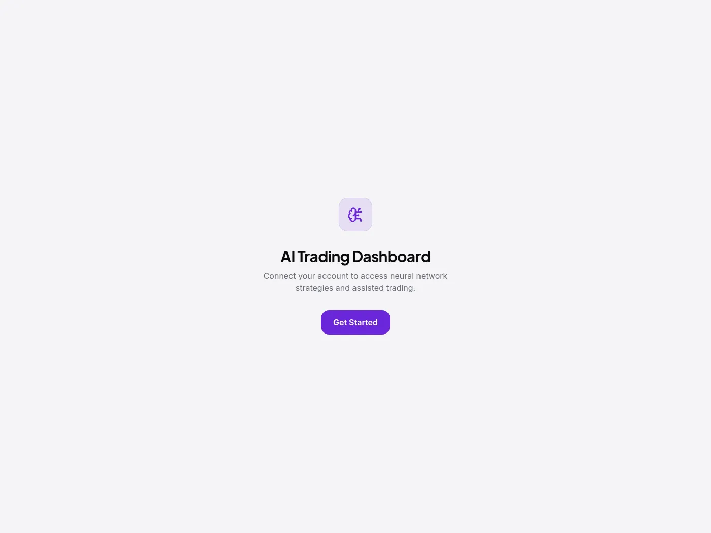 AI Trading Dashboard