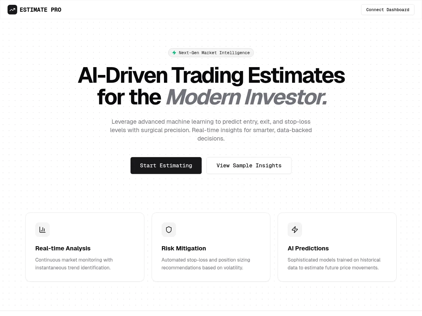 AI Trading Estimate Pro