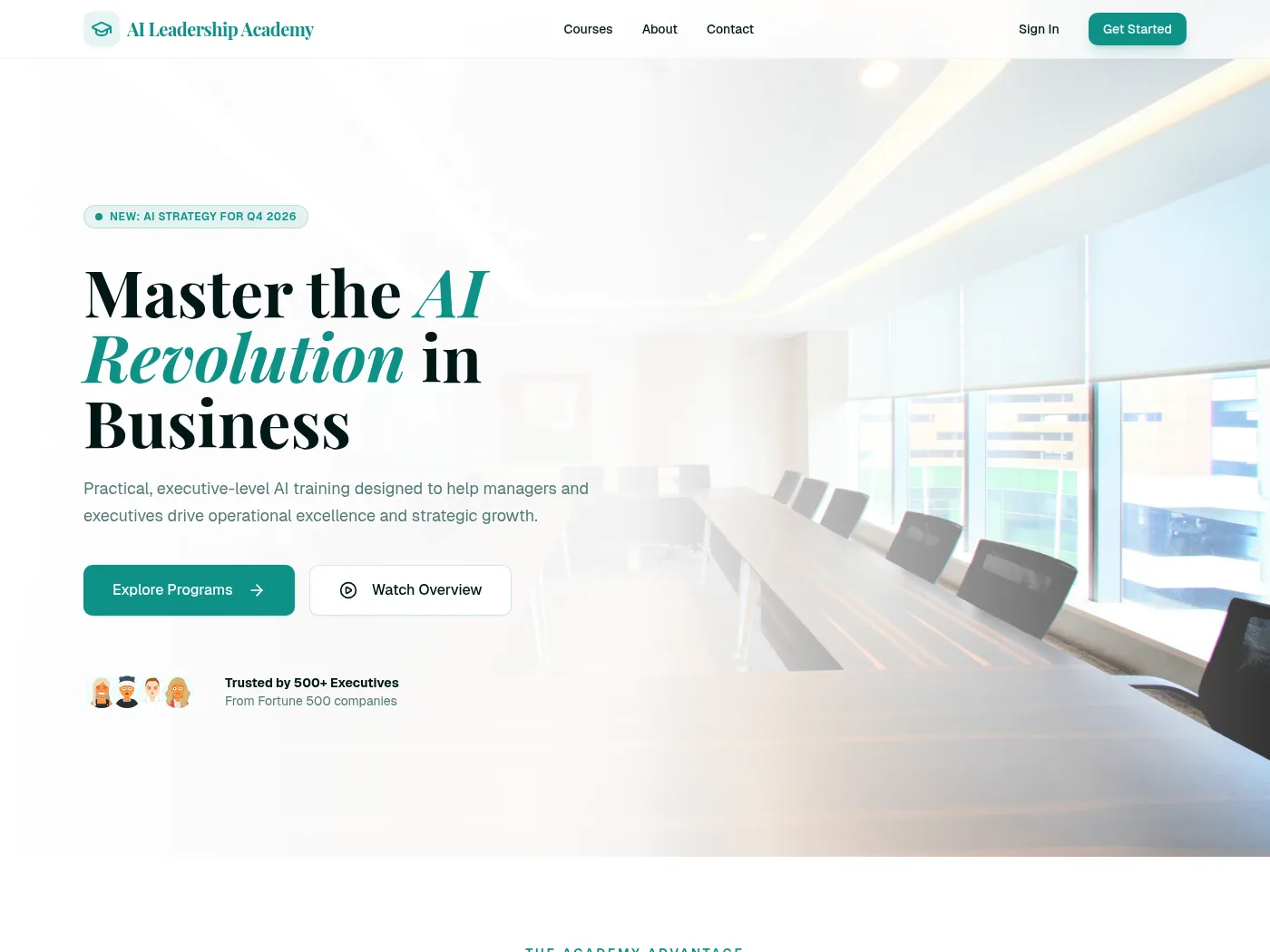 AI Leadership Academy