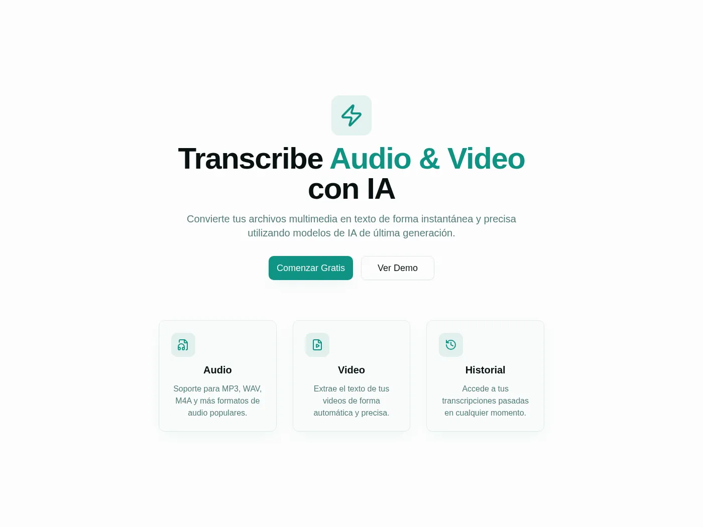 AI Audio Video Transcriber