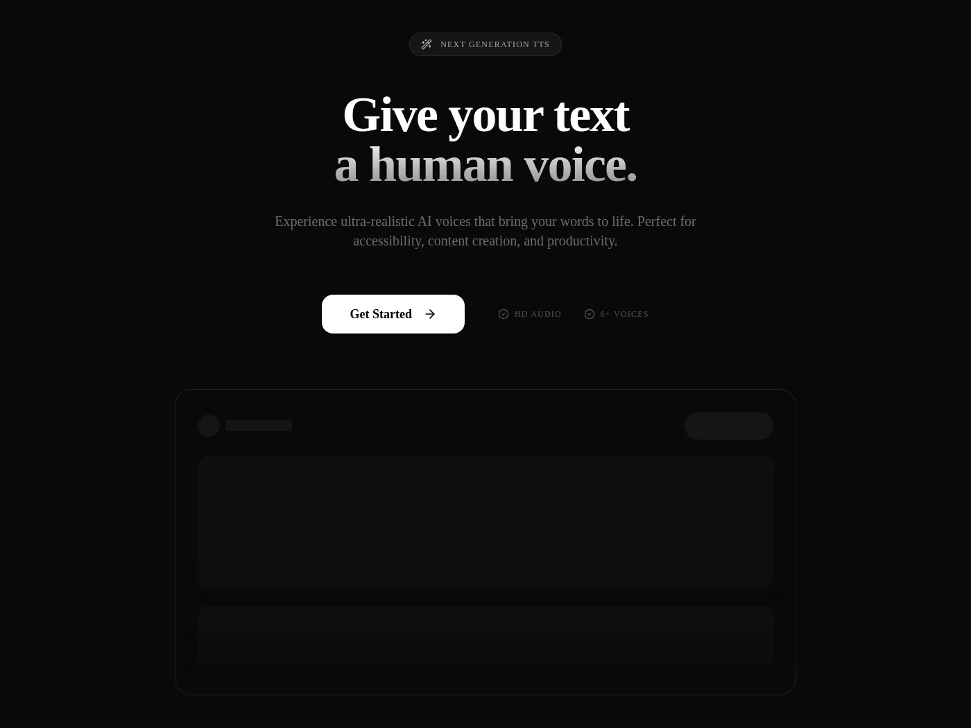 AI Voice Reader