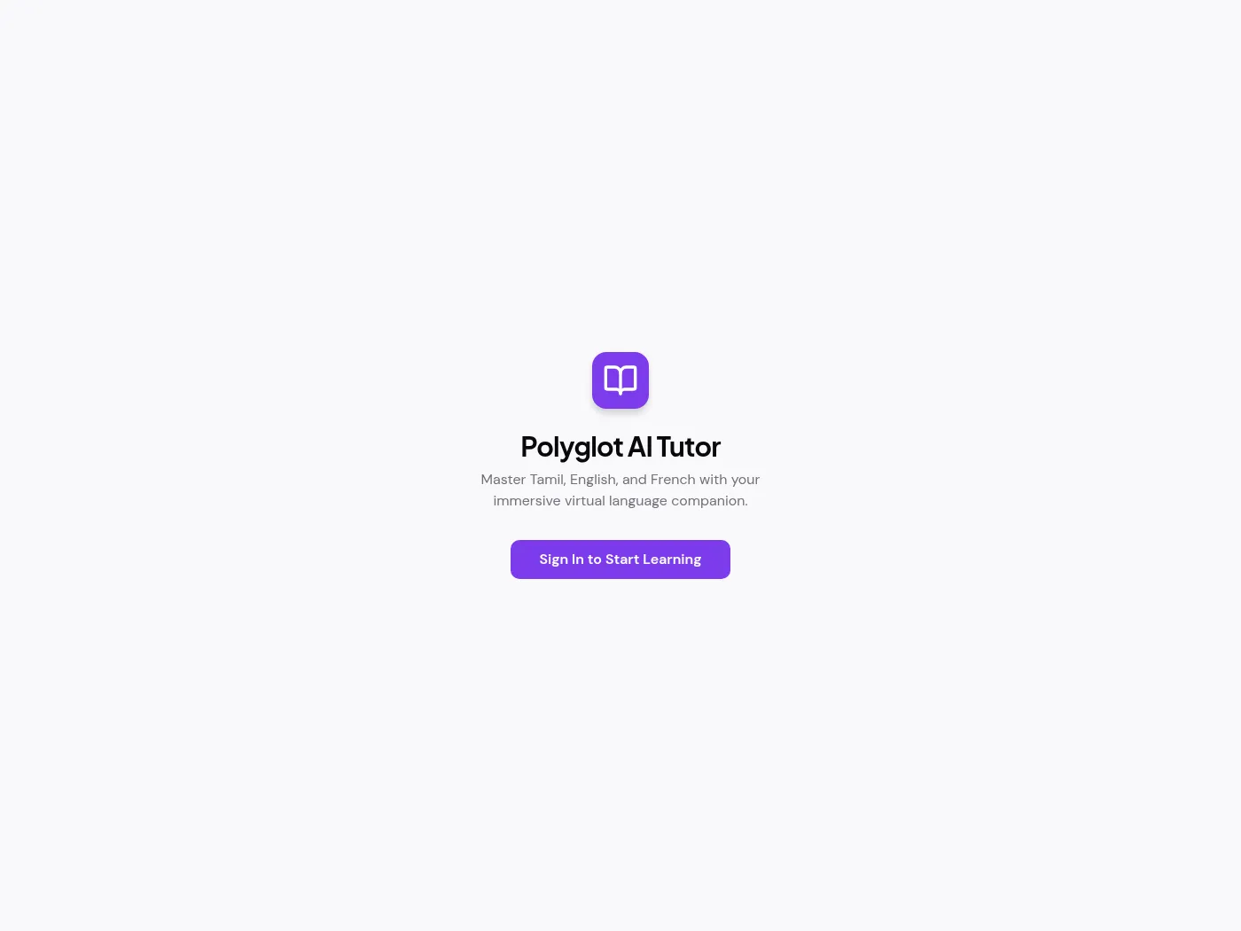Polyglot AI Tutor
