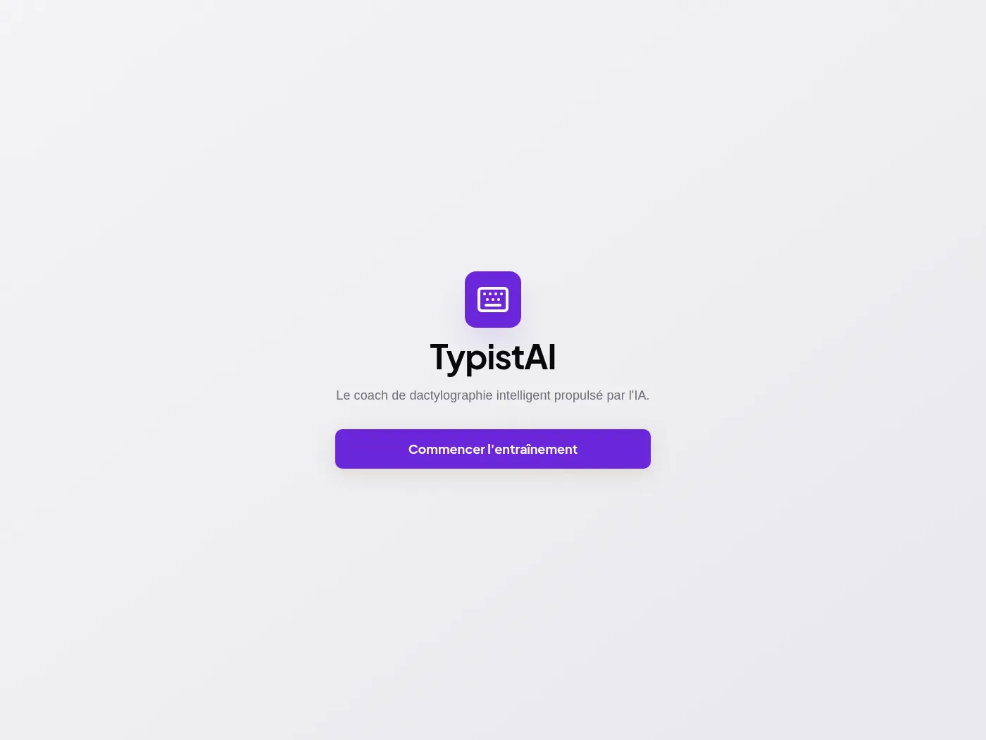 TypistAI Coach
