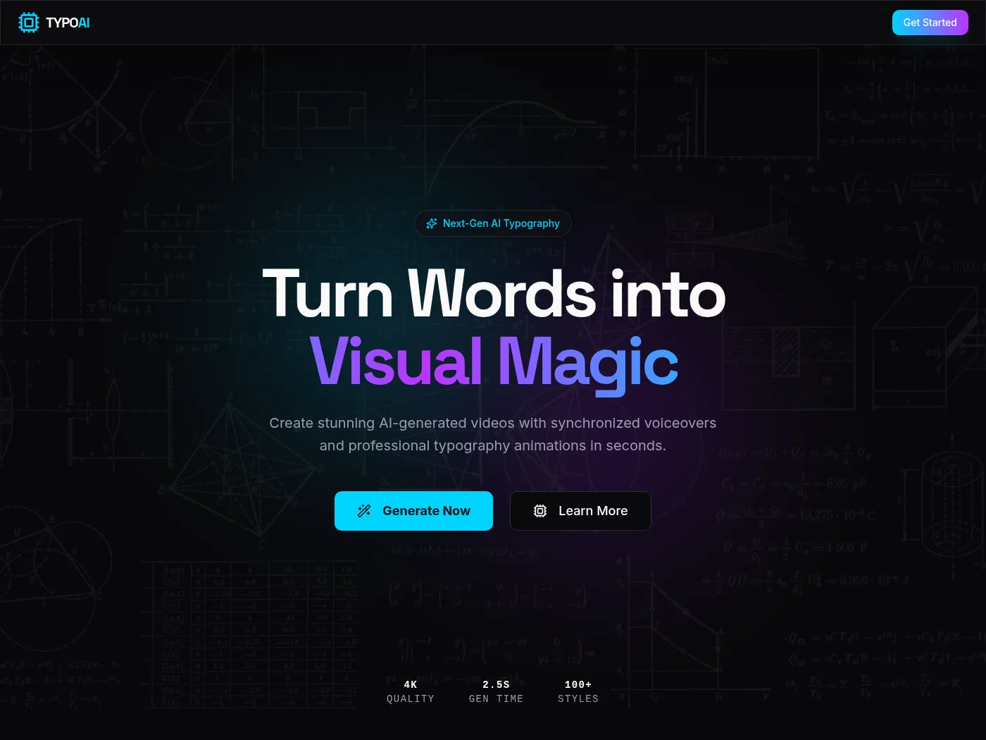 TypoAI Video Generator