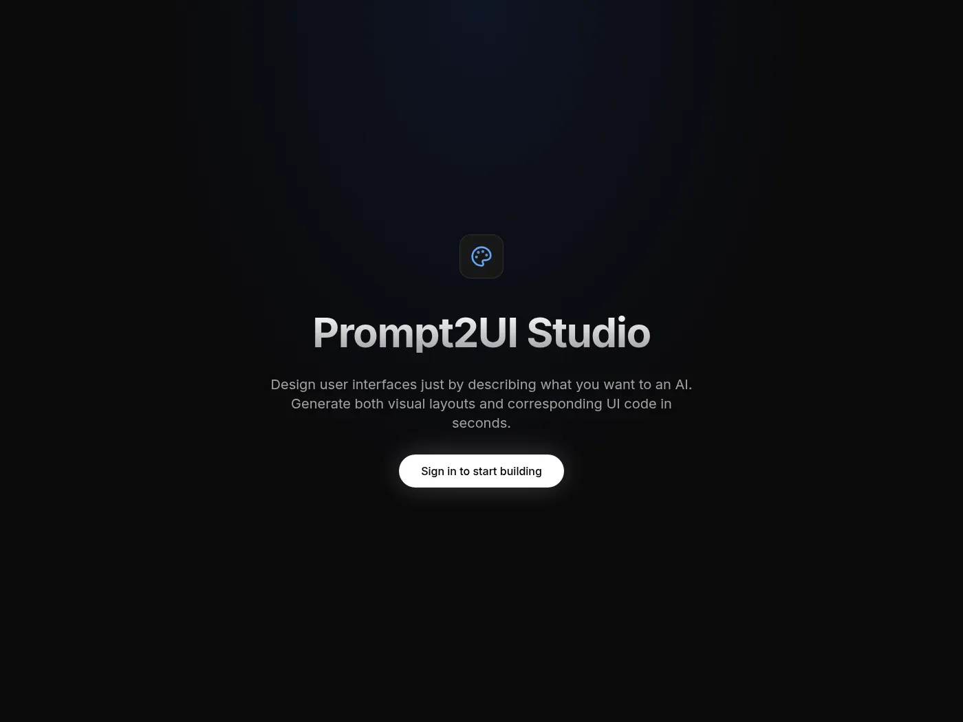 Prompt2UI Studio