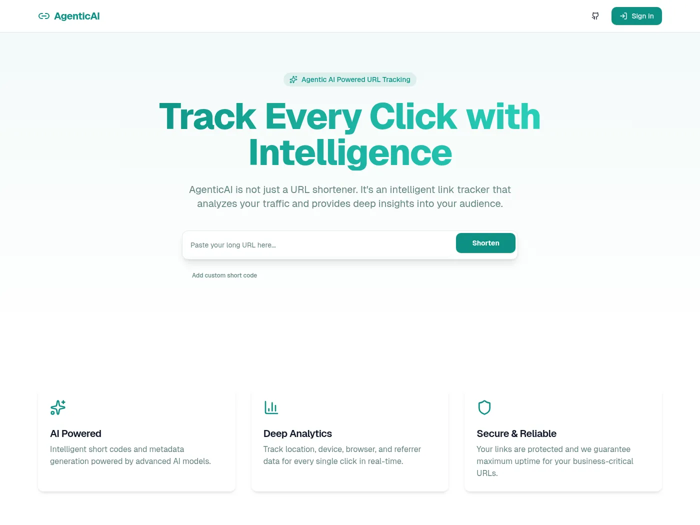 AgenticAI Link Tracker