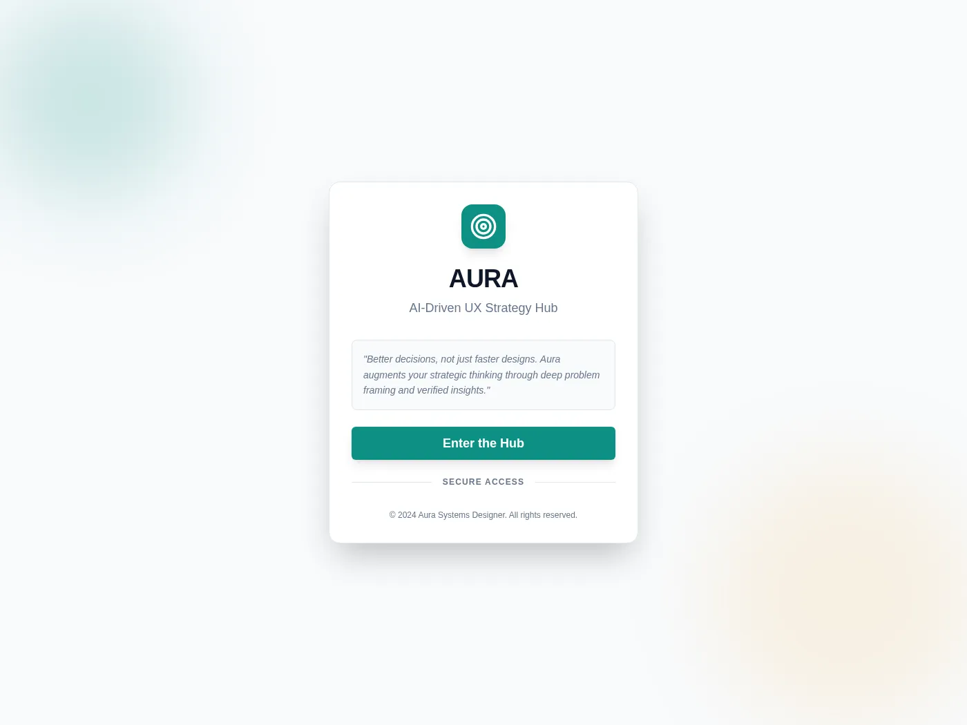 AI-Driven UX Strategy Hub