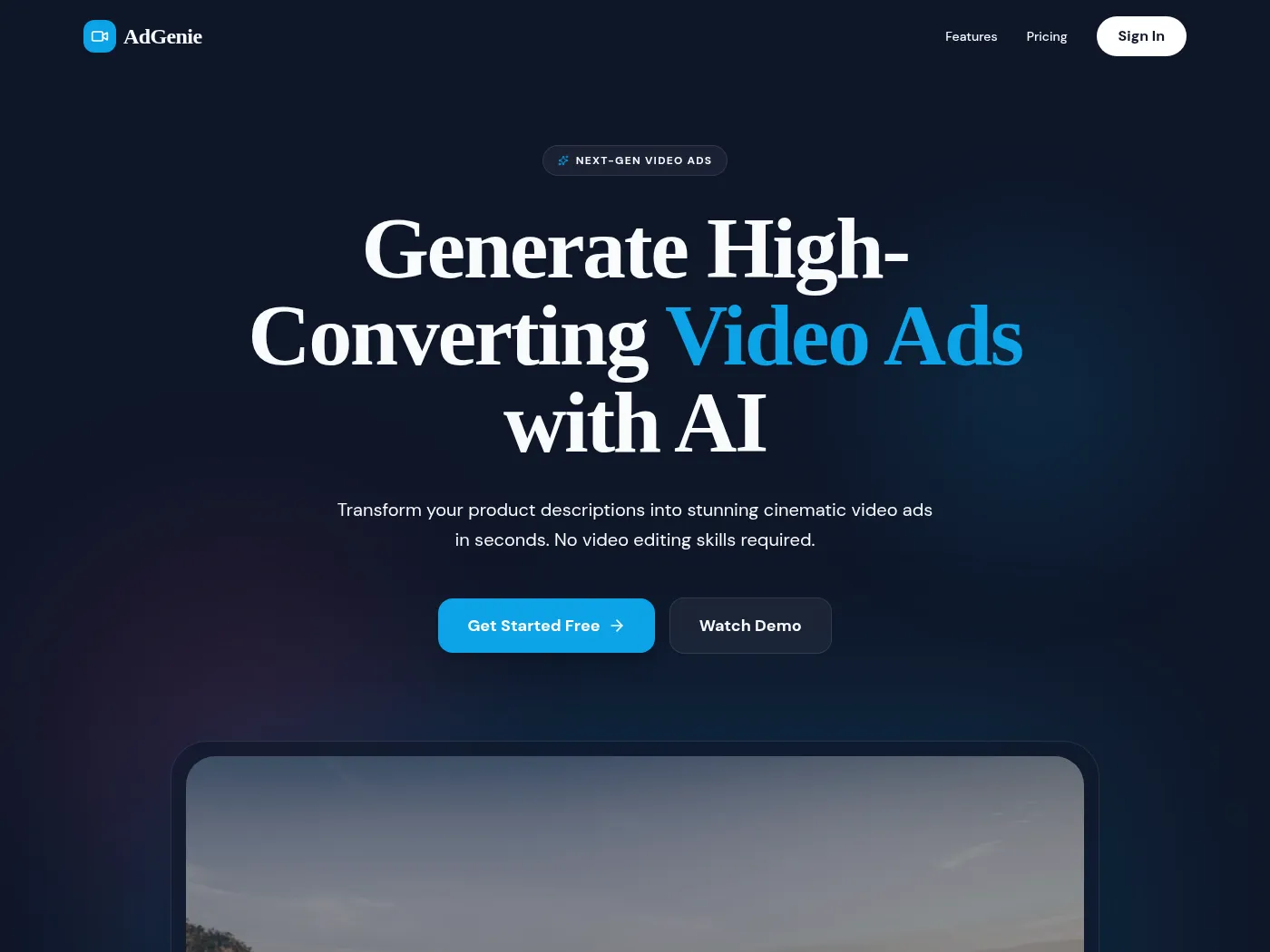AdGenie Video AI