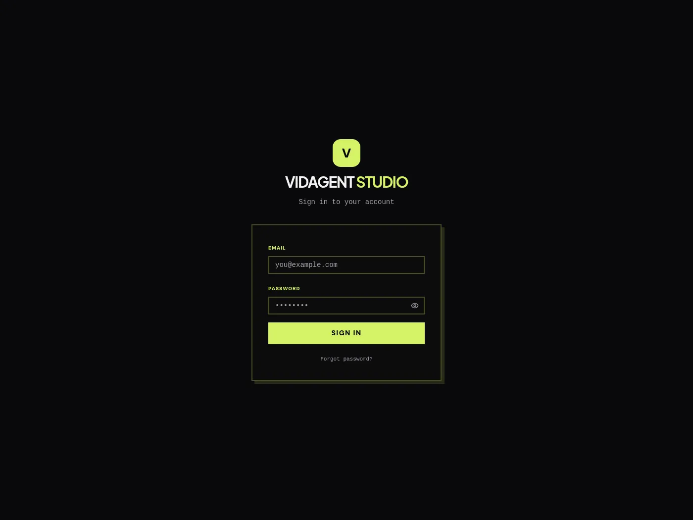 VidAgent Studio