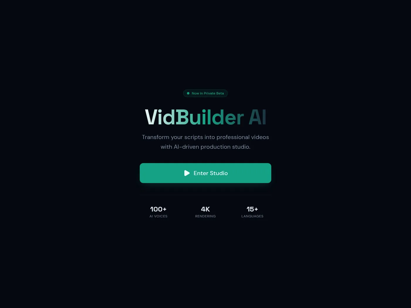 VidBuilder AI Studio